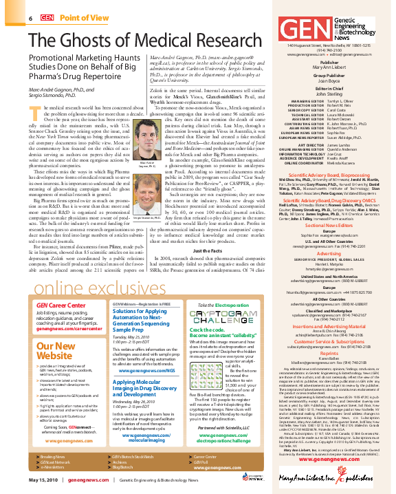 (PDF) The Ghosts of Medical Research