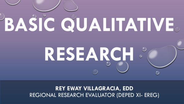 (PDF) Basic Qualitative Research