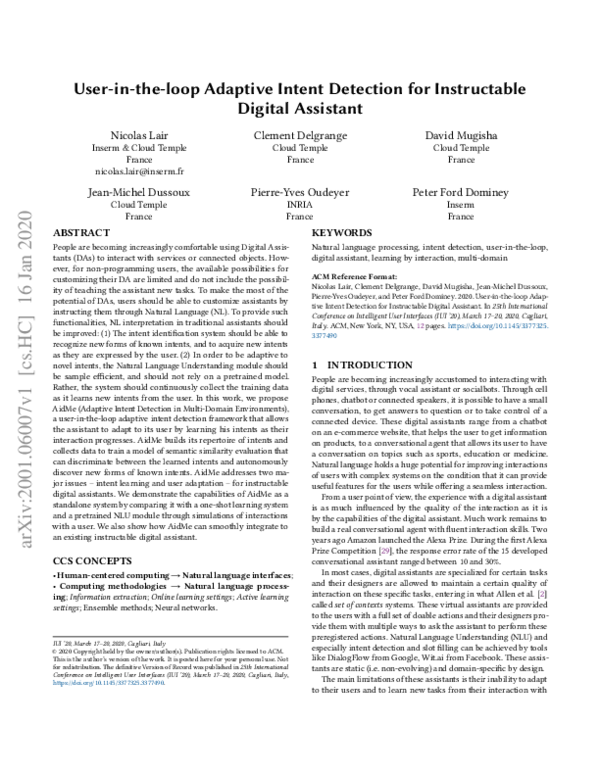 (PDF) User-in-the-loop adaptive intent detection for instructable ...
