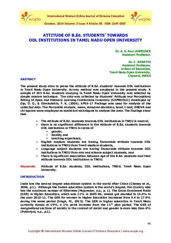 (PDF) Tamil Nadu Open University
