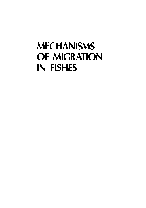 (PDF) Mechanisms of Migration in Fishes
