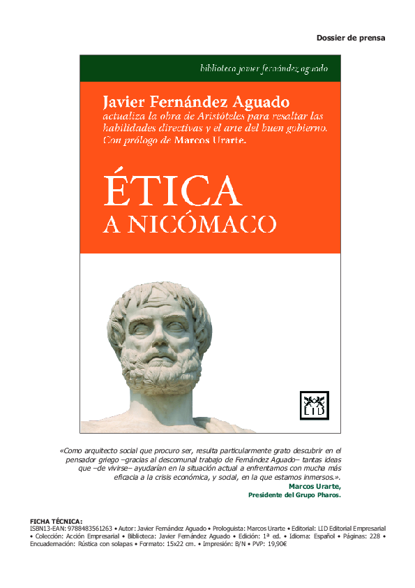 (PDF) Ética a Nicómaco