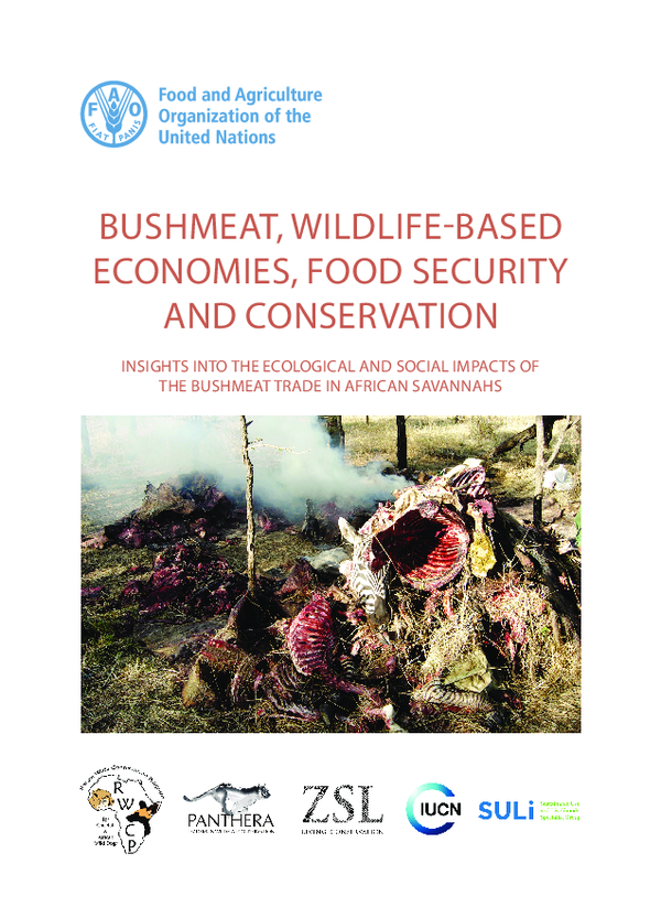 (PDF) Bushmeat, wildlife-based economies, food security and ...