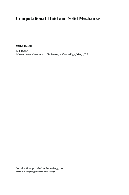 (PDF) The Finite Element Analysis of Shells — Fundamentals