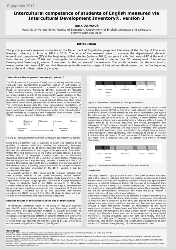 (PDF) Intercultural competence of students of English measured via ...
