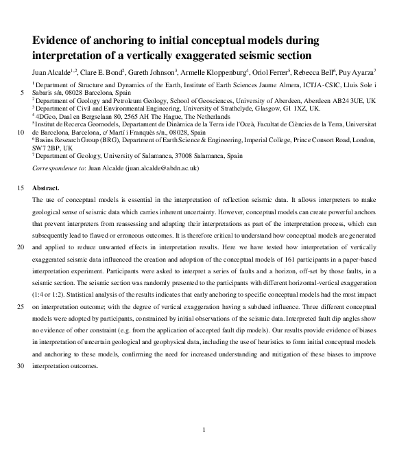 (PDF) Evidence of anchoring to initial conceptual models during ...