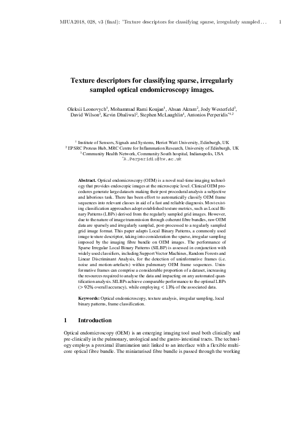 (PDF) Texture Descriptors for Classifying Sparse, Irregularly Sampled ... (PDF) Texture Descriptors for Classifying Sparse, Irregularly Sampled ...