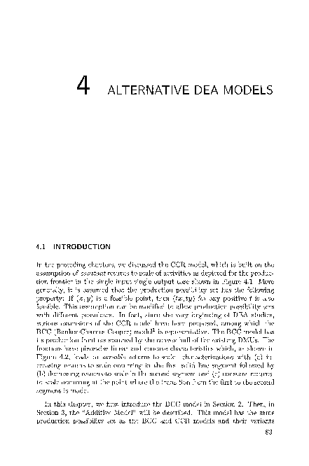 (PDF) Introduction to Data Envelopment Analysis and Its Uses
