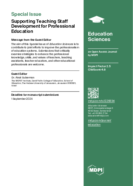 (PDF) Supporting Teaching Staff Development for Professional Education