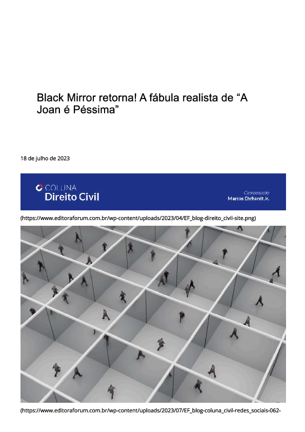 (PDF) Black Mirror retorna! A fábula realista de - A Joan é Péssima