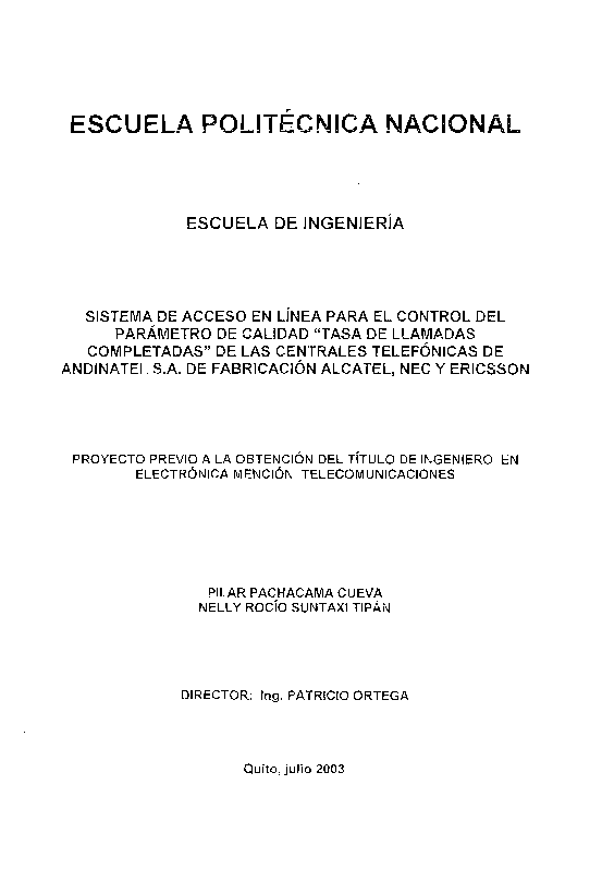 (PDF) Sistema de acceso en línea para el control del parámetro de ...