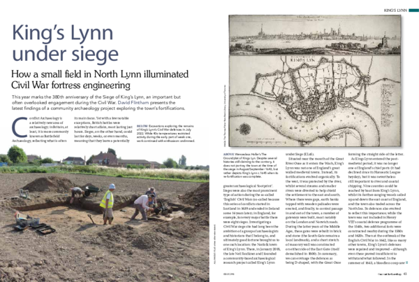 (PDF) Kings Lynn under Siege - How a small field in North Lynn ...