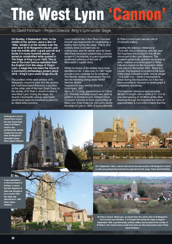 (PDF) The West Lynn ‘Cannon’