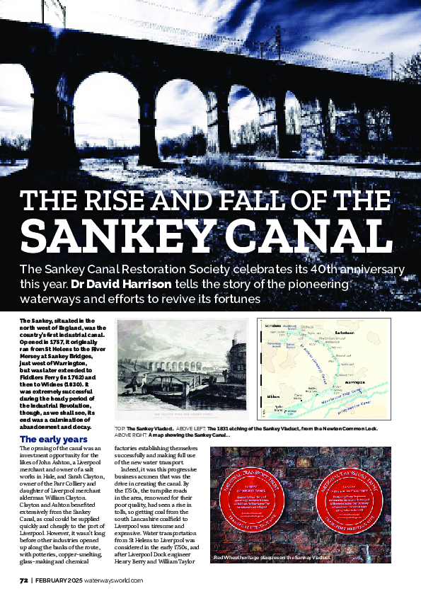 (PDF) The Rise and Fall of the Sankey Canal