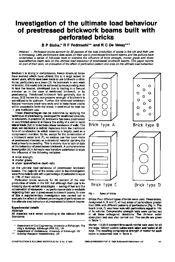 (PDF) Investigation of the ultimate load behaviour of prestressed ...