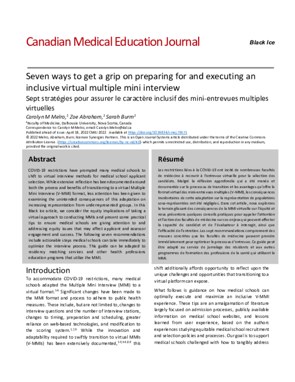 (PDF) Seven ways to get a grip on preparing for and executing an ...