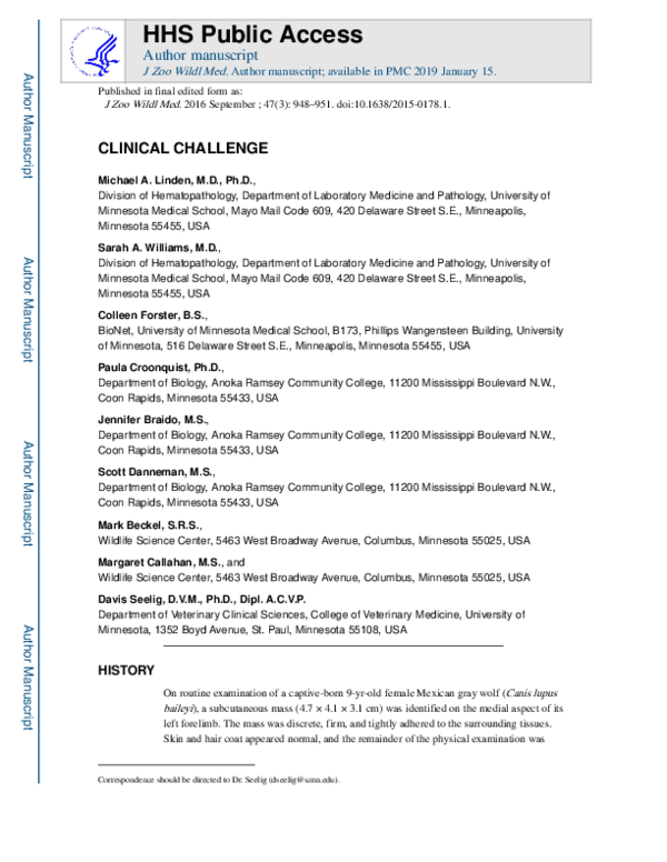 (PDF) Clinical Challenge