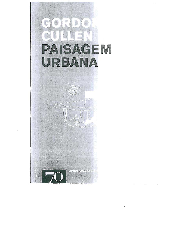 (PDF) Paisagem Urbana - Gordon Cullen