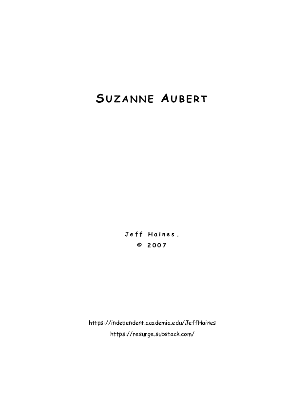 (PDF) Suzanne Aubert