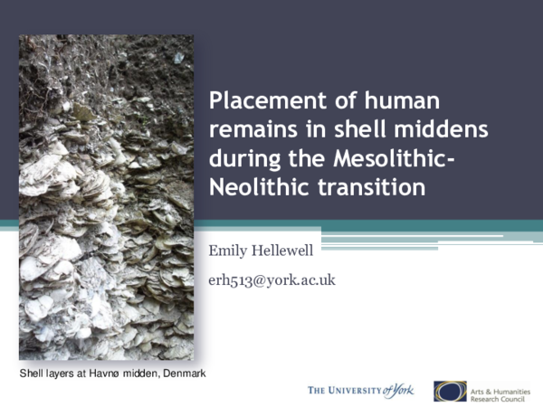 (PDF) Placement of human remains in shell middens during the Mesolithic ...