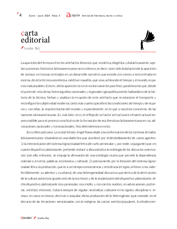 (PDF) Carta editorial