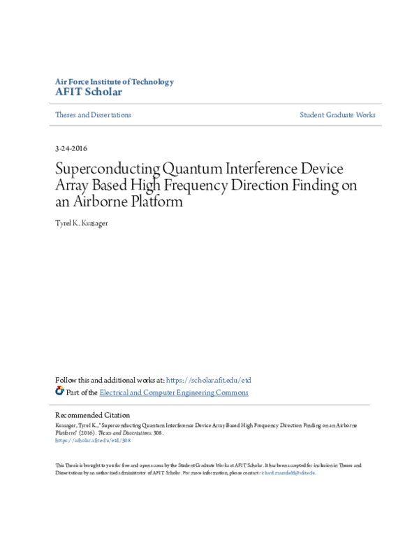(PDF) Superconducting Quantum Interference Device Array Based High ...