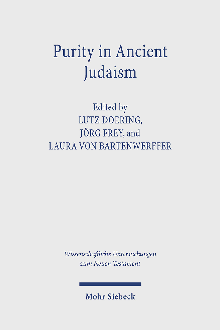 (PDF) Purity in Ancient Judaism: Texts, Contexts, and Concepts. Eds ...