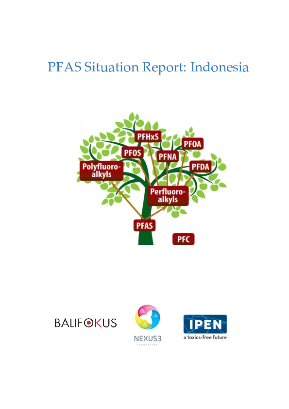(PDF) PFAS Situation Report: Indonesia