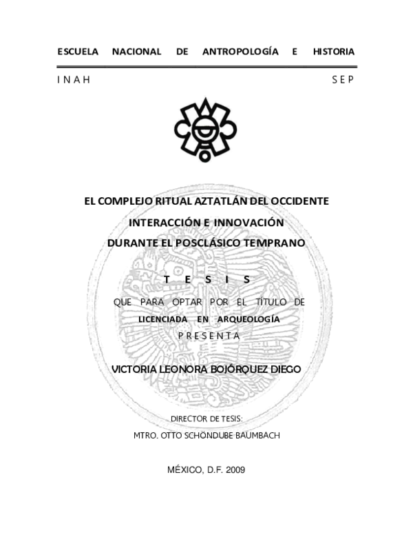 (PDF) El complejo ritual Aztatlán del Occidente: Interacción e ...