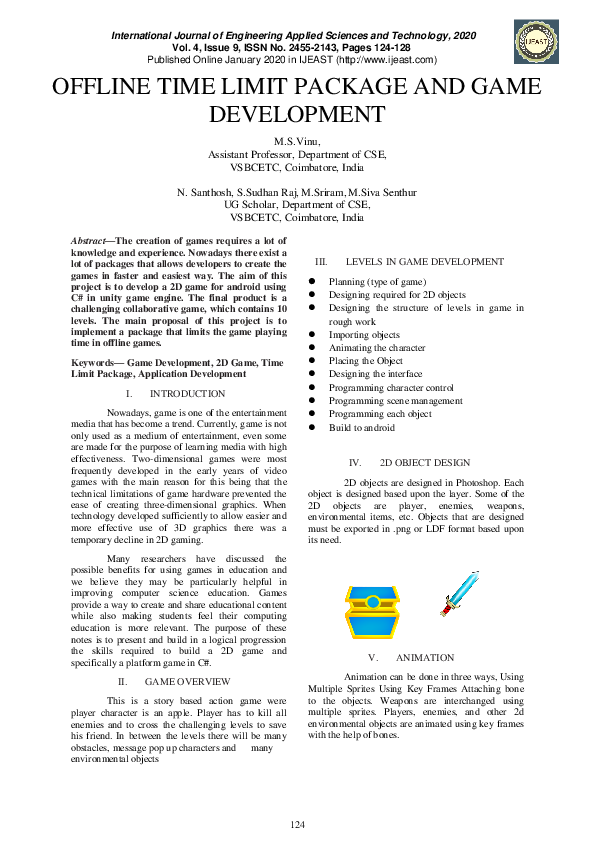 (PDF) Offline Time Limit Package and Game Development