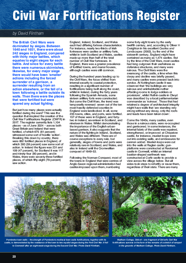 (PDF) Civil War Fortifications Register