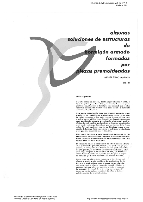 (PDF) Algunas soluciones de estructuras de hormigón armado formadas por piezas premoldeadas