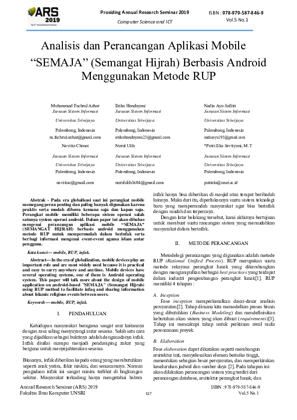 (PDF) Analisis dan Perancangan Aplikasi Mobile “SEMAJA” (Semangat ...