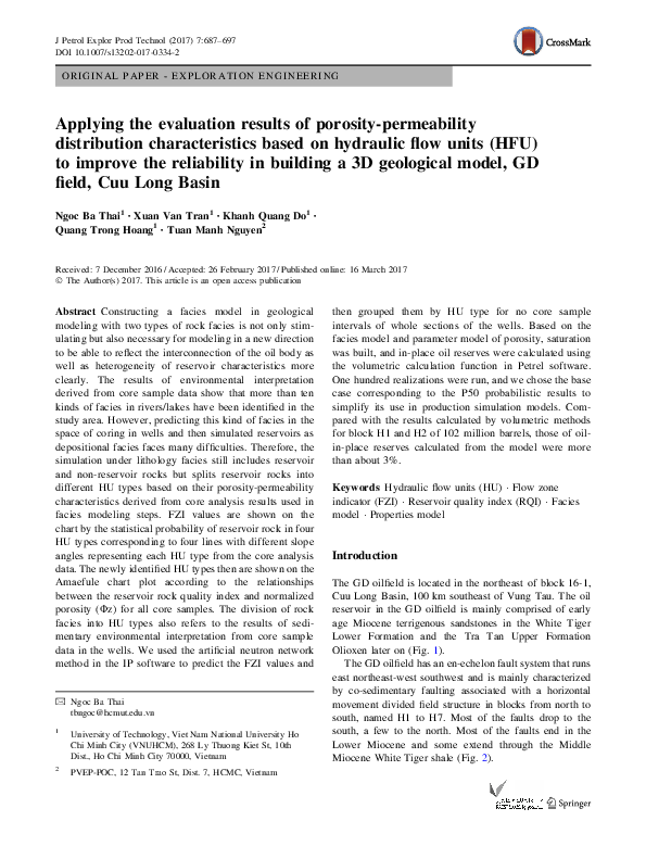 (PDF) Applying the evaluation results of porosity-permeability distribution characteristics ...