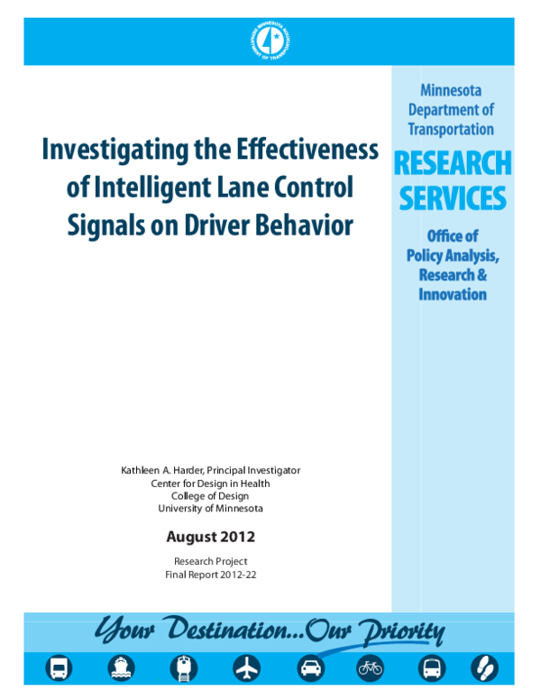 (PDF) Investigating the Effectiveness of Intelligent Lane Control ...