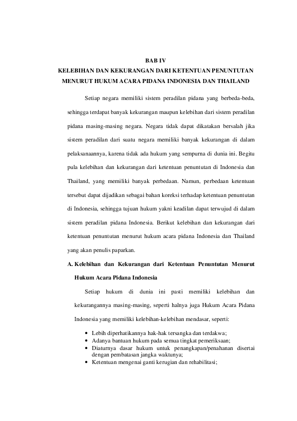 (PDF) Perbandingan Ketentuan Penuntutan Menurut Hukum Acara Pidana ...