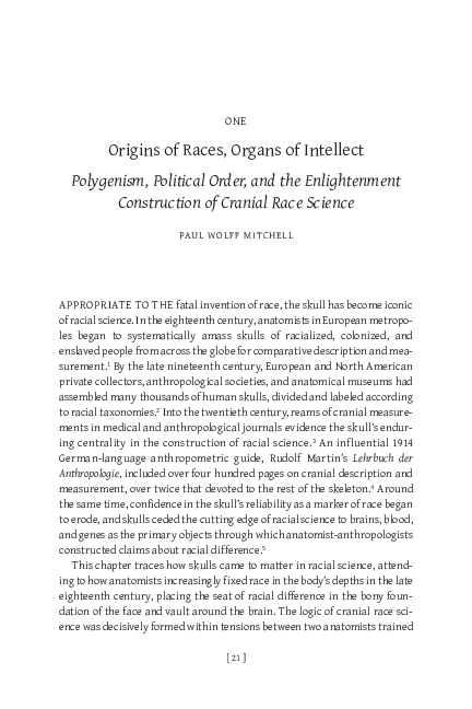 (PDF) Polygenism, Political Order, and the Enlightenment Construction ...