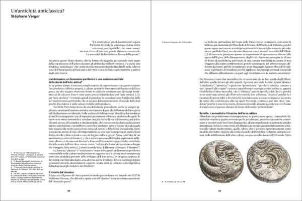 (PDF) Un'antichità anticlassica?