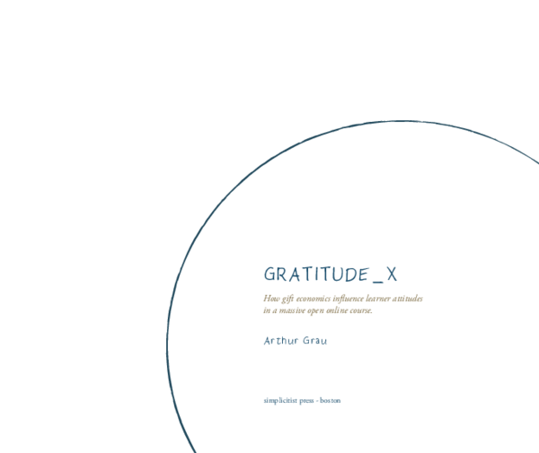 (PDF) Gratitude_x -How gift economics influence learner attitudes in a ...