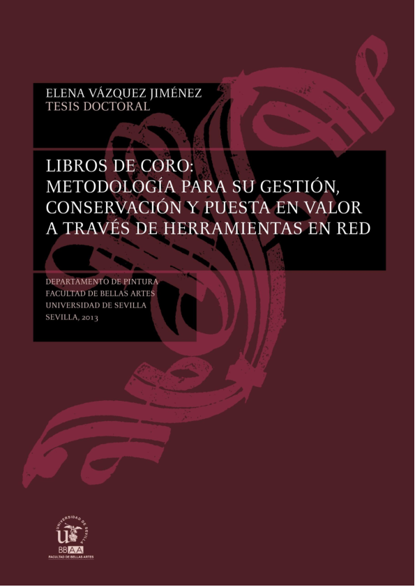(PDF) Libros de coro: metodología para su gestión, conservación y puesta en valor a través de ...