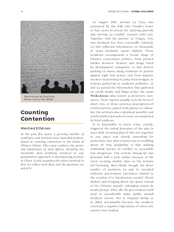 (PDF) Counting Contention