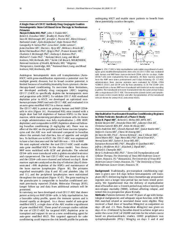 (PDF) Myeloablative Fractionated Busulfan Conditioning Regimen in Older ...