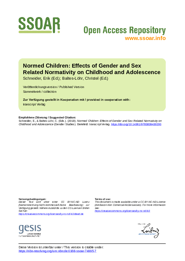 (PDF) Normed Children