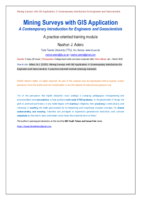 (PDF) Mining Surveys with GIS Application: A Contemporary Introduction ...