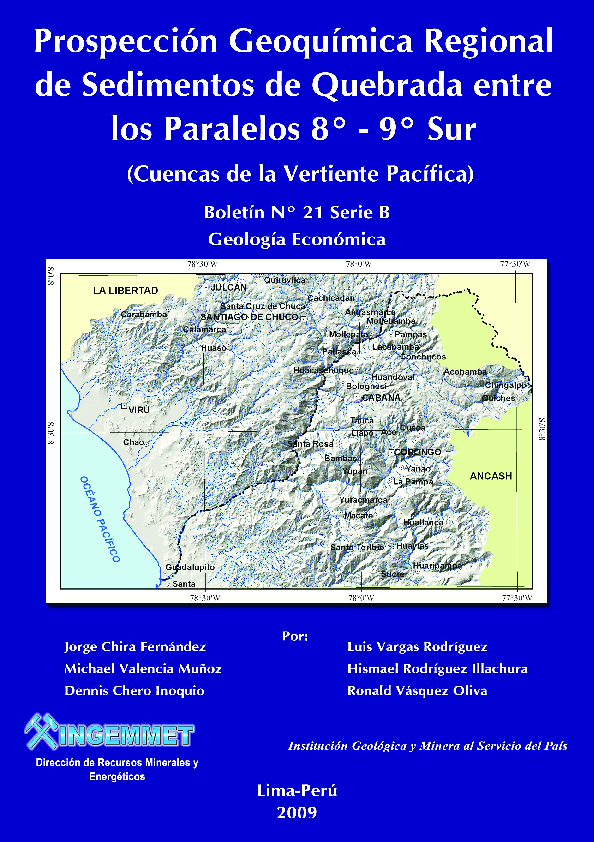 (PDF) Prospección geoquímica regional de sedimentos de quebrada entre ...