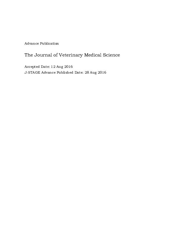 (PDF) Proliferative and necrotizing otitis externa in four cats
