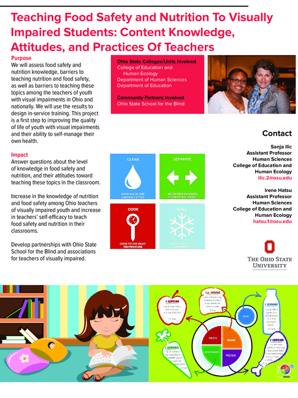 (PDF) Teaching Food Safety and Nutrition To Visually Impaired Students ...