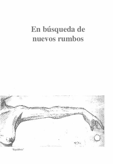 (PDF) EN BÚSQUEDA DE NUEVOS RUMBOS "Equilibrio