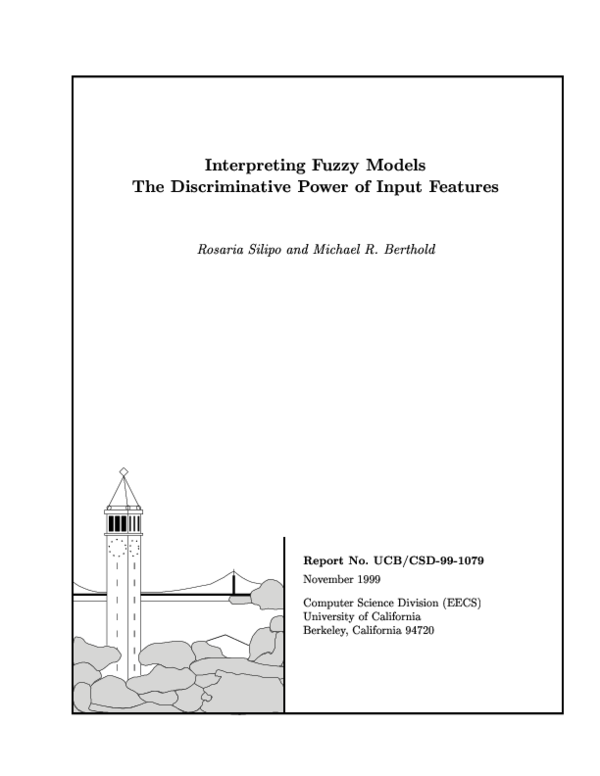 Interpreting Fuzzy Models: the Discriminative Power of Input Features