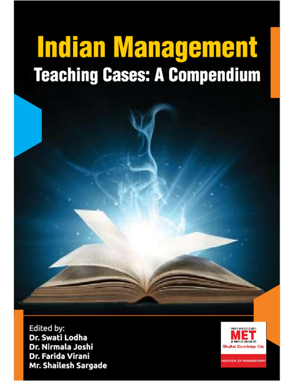 (PDF) Indian Management Teaching Cases: A Compendium